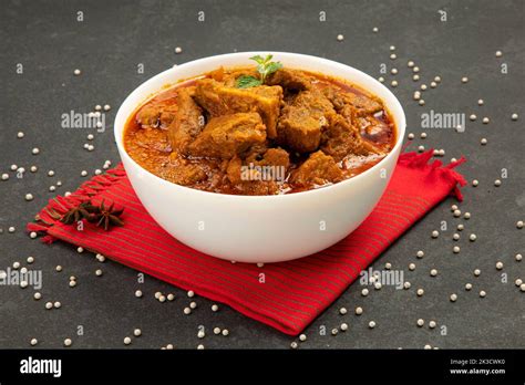Beef Masala Or Roastkerala Style Homemade Recipe Garnished With