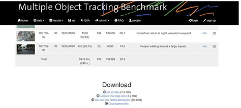 Dataset Motmulti Object Tracking16 Dataset 다운로드 Annotation 정리 — 안녕하세요