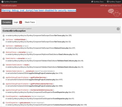 warning debug zval dump has been disabled for security reasons prestashop 1 7 7 2 upgrading