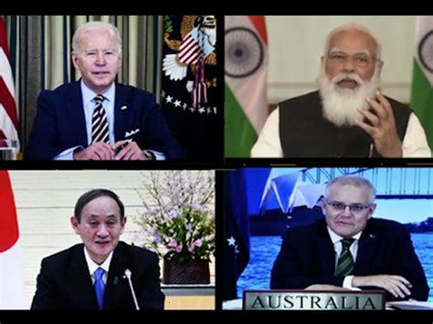 Pm Narendra Modi To Participate In Quad Leaders Virtual Meet Today