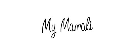91 My Manali Name Signature Style Ideas Excellent Autograph
