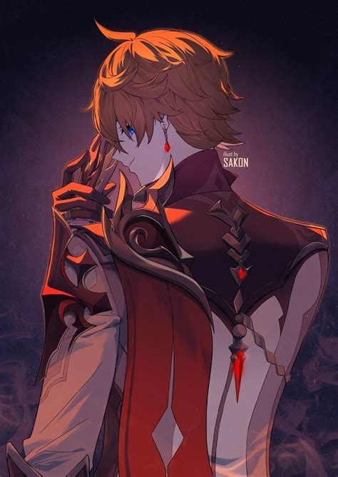The Harbingersgenshinimpacttartagliagenshinimpact 插画世界