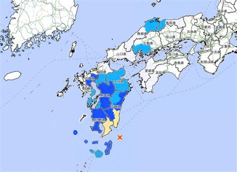 일본 미야자키현 남쪽 앞바다 규모 6 0 지진… 인근 지역 진도4 관측