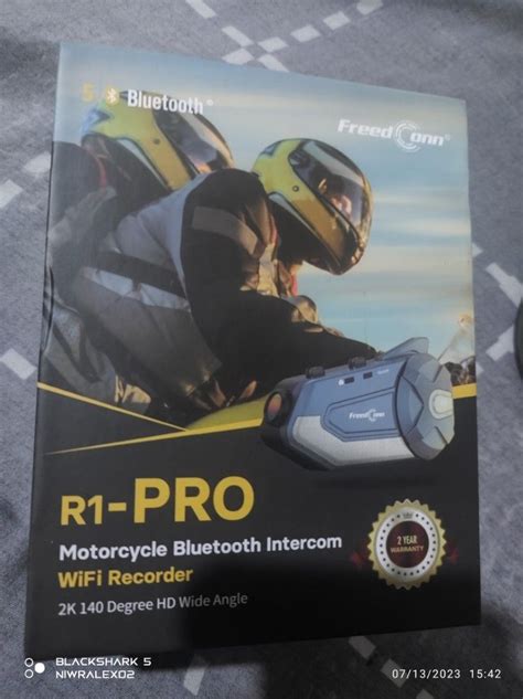 Freedconn R1 PRO Intercom Motorbikes Motorbike Parts Accessories