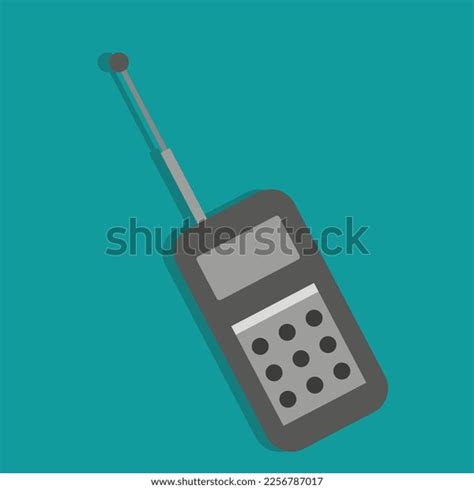 Linear Old Walkie Talkie Icon Vector Stock Vector Royalty Free 2256787017 Shutterstock