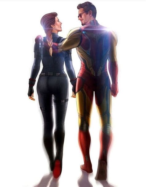 Black Widow Iron Man Arte Da Marvel Marvel Avengers Marvel Vingadores