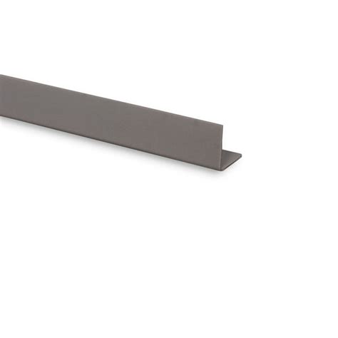 Cornière Pvc 20x20 Mm L260cm Gris Cqfd Bricoman
