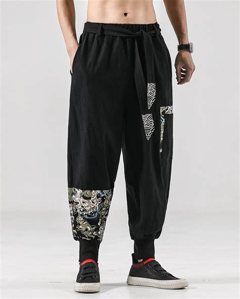 Japanese Harem Pants Yokai Clothing