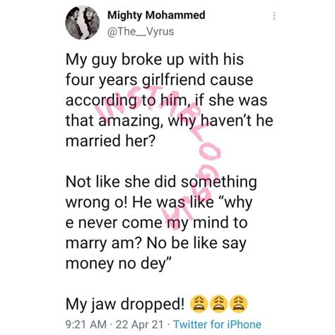 Man Reveals Why His Friend Broke Up With His Girlfriend Of 4 Years