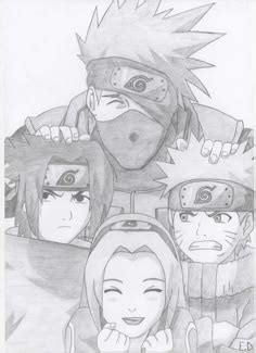 Dibujo Sasuke A Lapiz
