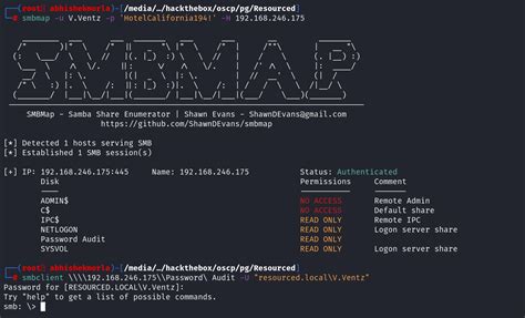 How To Use Smbclient With Space In The Name Of The Share Directory For