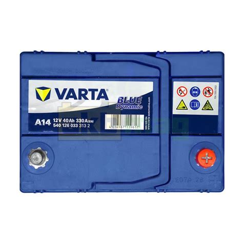 Аккумулятор Varta 40Ah A14 Blue Dynamic купить В наличии