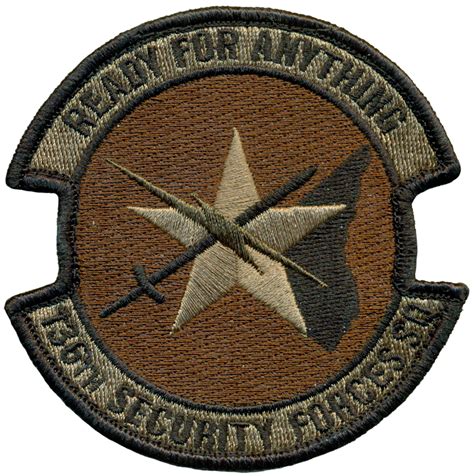 136th Security Forces Squadron Ocp Flightline Insignia