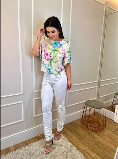 Calça Sarja Hestia Skinny Super High Lp LANÇA PERFUME Outlet Laços de