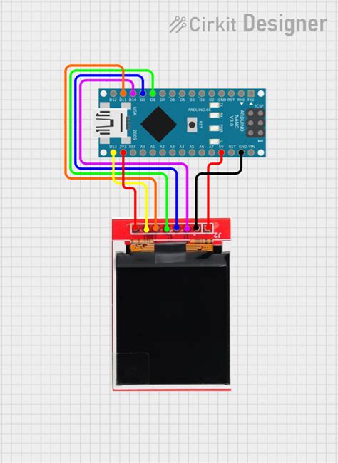 How To Use Tft Lcd Display St7735s Pinouts Specs And Examples