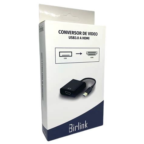 Conversor De Video Usb 3 0 A Hdmi Birlink Br10181 Fotosol