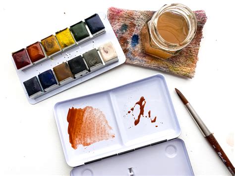 Breaking In Enamel Palettes And Mixing Areas To Prevent Watercolor Beadi