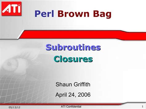 Perl Intro 7 Subroutines Ppt