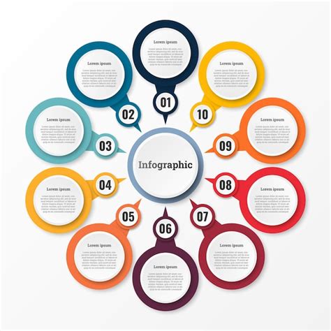 premium vector infographic that reports about the workflow in each