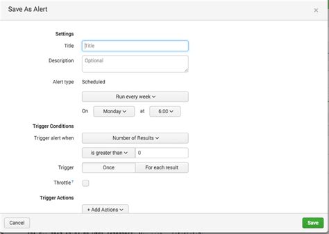 Reporting Splunk Setting Up Real Time Alerts Stack Overflow