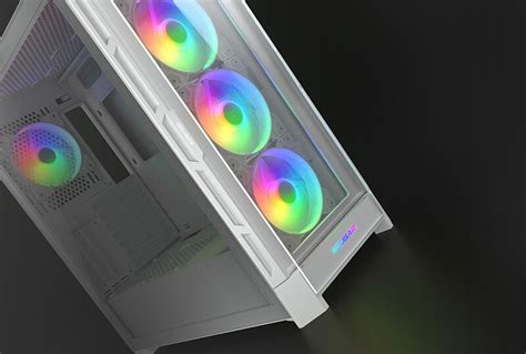 COUGAR DUOFACE PRO RGB White - Mid Tower Case - COUGAR