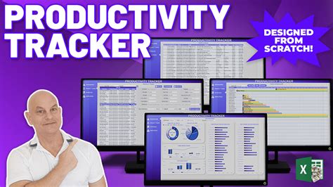 Download Your Free Productivity Tracker Workbook Here Excel For