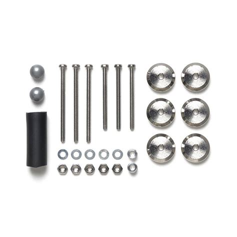 Tamiya Adjustable Mass Dampers 25g Weights X6 Silver 95608