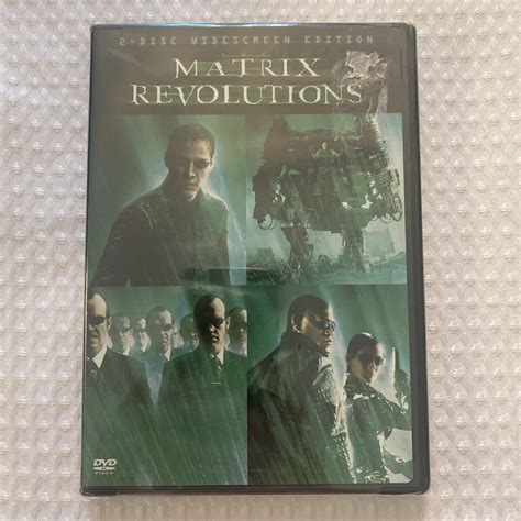 The Matrix Revolutions DVD 2004 2 Disc Widescreen Edition Keanu Reeves NEW EBay