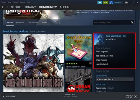 Where To Put Addons For Gmod Jzamod