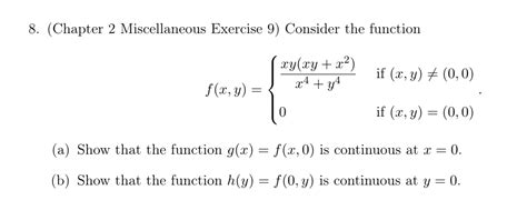 solved chapter 2 ﻿miscellaneous exercise 9 ﻿consider the