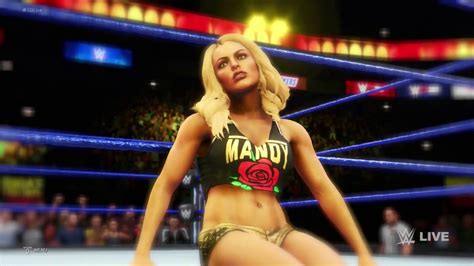 WWE2K20 Mandy Rose Fire Desire Entrance YouTube
