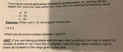Solved Task Numerical Analysis Using Nested Loops Chegg