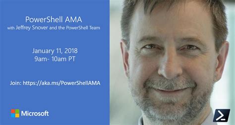 Pscore 6 Jeffrey Snover And The Powershell Team Hosting Ama On 11th