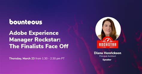 Adobe Summit Adobe Experience Manager Rockstar The Finalists Face