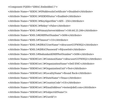 Xml Example Server Configuration Profiles Reference Guide Dell Technologies Info Hub