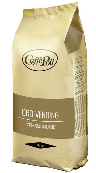 Кофе в зернах Caffe Poli Oro Vending, 1 кг - купить с доставкой по ...
