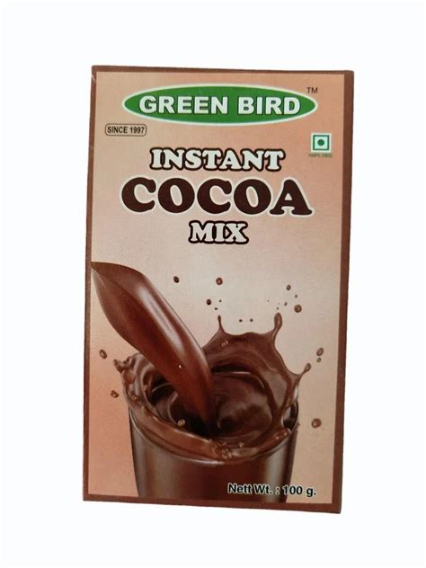 Green Bird Instant Cocoa Mix Powder 100 G At Rs 60pack In Ahmedabad