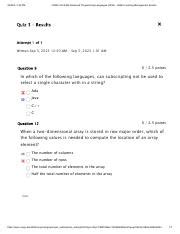 Cmsc Quiz Mistakes Pdf Pm Cmsc