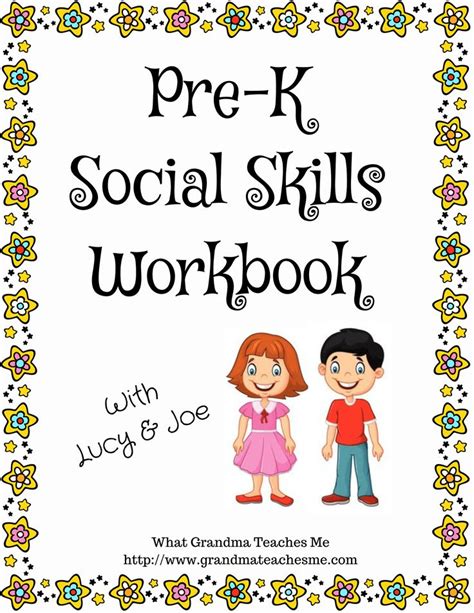 Free Printable Social Skills Worksheets For Kindergarten