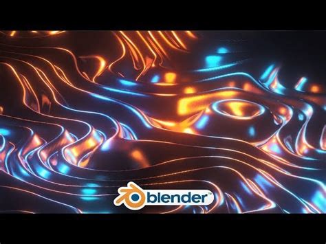 blender abstract eevee animation loop by ducky 3d video in