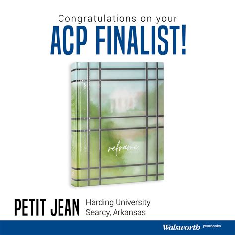 Harding University Wins Acp Pacemaker Finalist Award Walsworth Yearbooks