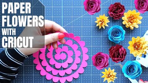 How To Make Paper Flowers With Cricut Machine Best Flower Site
