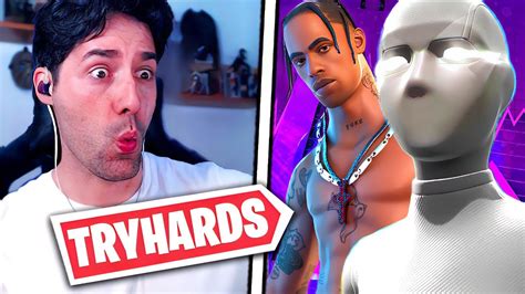 TOP SKINS MAS TRYHARDS DE FORTNITE USADAS POR LOS PROFESIONALES