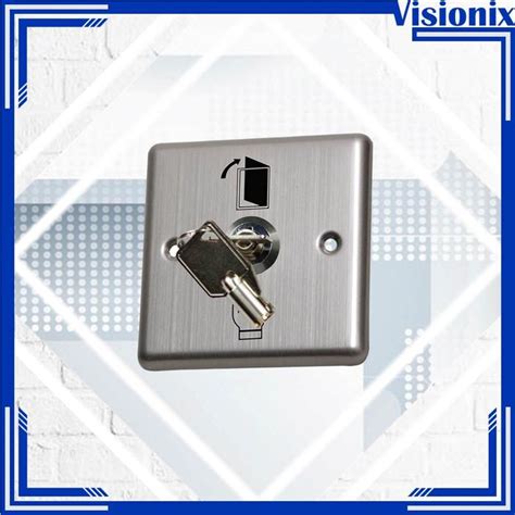 Promo Keyswitch Door Release Access Control Emergency Key Switch Jakarta Timur Visionix