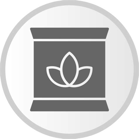 Seed Bag Generic Grey Icon Seed Bag Generic Grey Icon