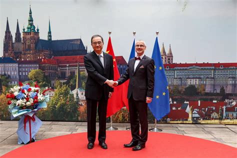 外交部副部长邓励出席捷克国庆招待会
