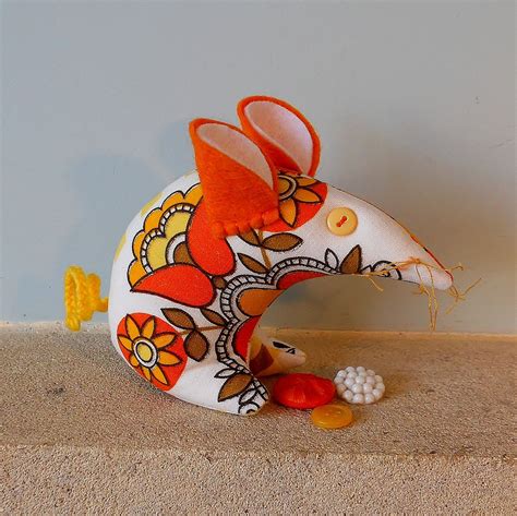 Adorable Orange Stuffed Animal