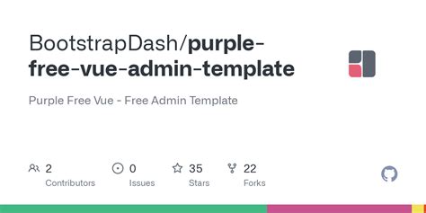 Github Bootstrapdash Purple Free Vue Admin Template Purple Free Vue Free Admin Template