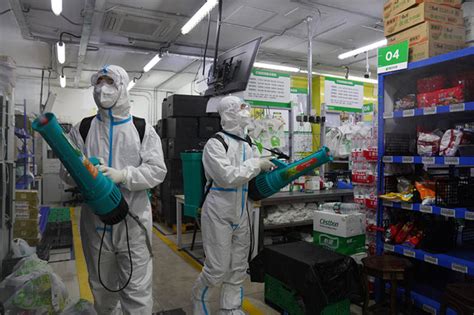 尽锐出战，上海普陀消防开展社会面环境全面消杀工作进行封控曾保森