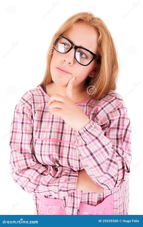 Uczennica Zdjęcie Stock Obraz Złożonej Z Głupek Humor 25539300